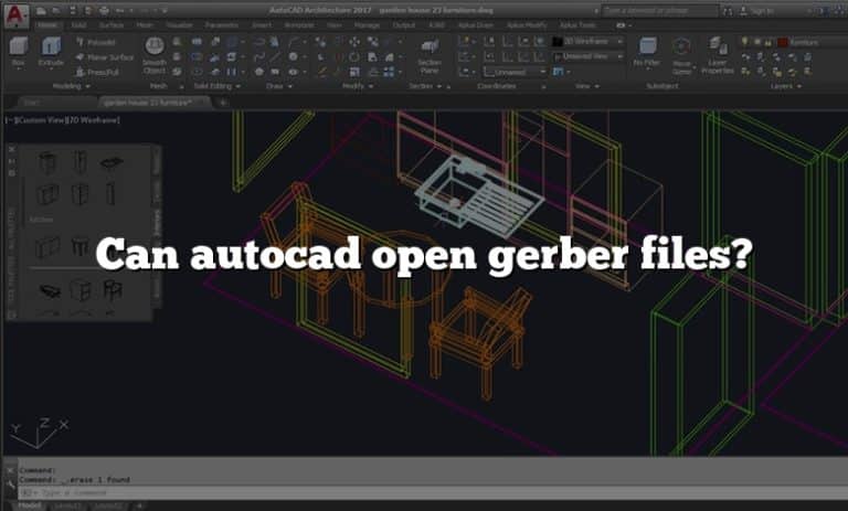 Can autocad open gerber files?