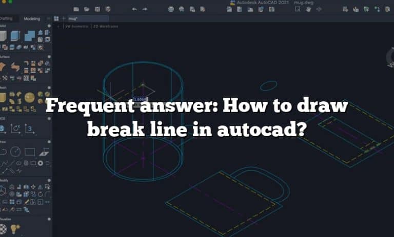 Frequent answer: How to draw break line in autocad?