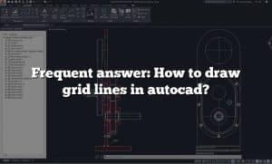 Frequent answer: How to draw grid lines in autocad?