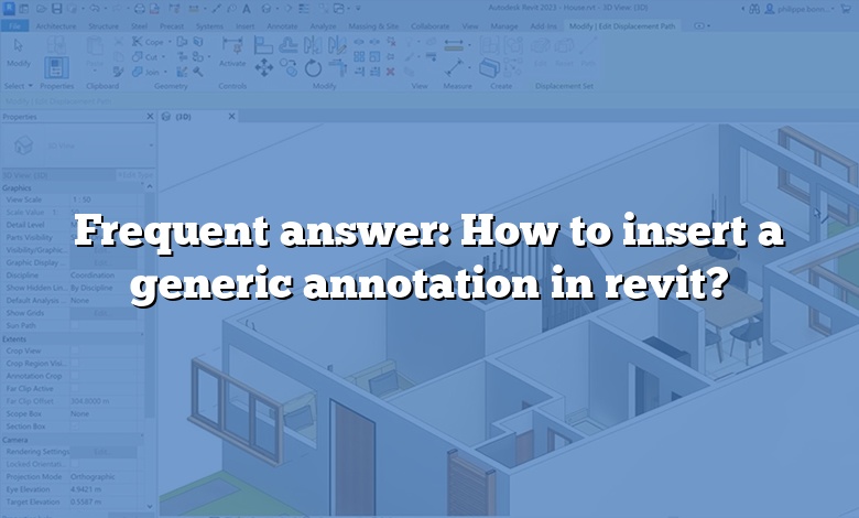 How To Create A Generic Annotation Family In Revit - Design Talk