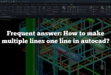Frequent question: Cant fillet lines in autocad? [Answer] 2022