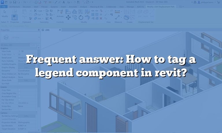 Frequent answer: How to tag a legend component in revit?