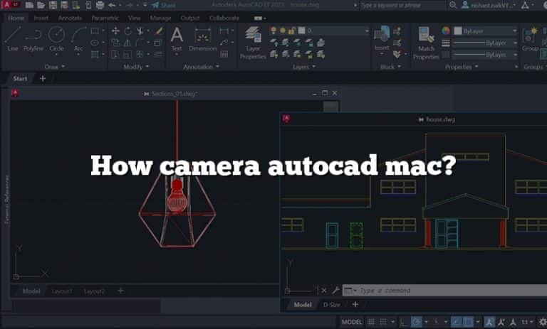 How camera autocad mac?