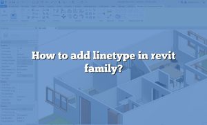 How to add linetype in revit family?
