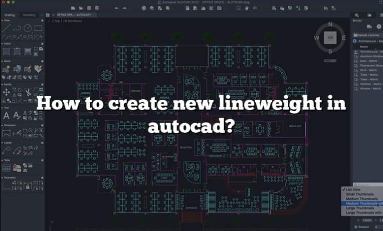 How to create new lineweight in autocad?