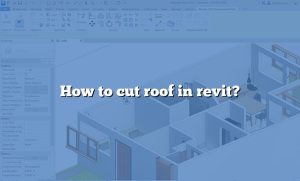 How to cut roof in revit?