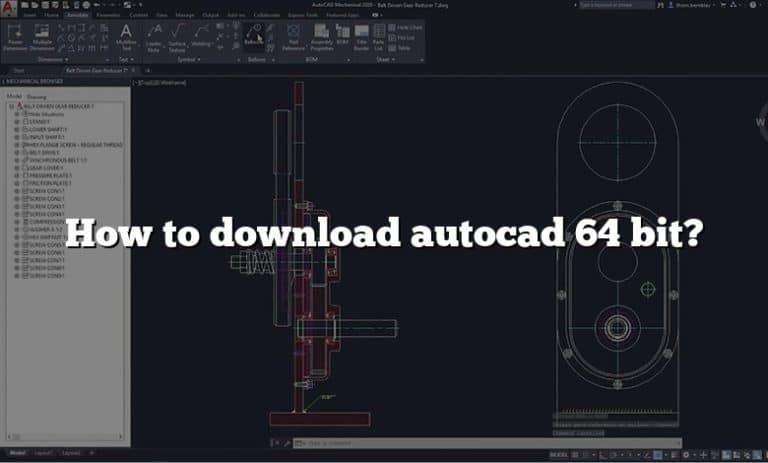 How to download autocad 64 bit?