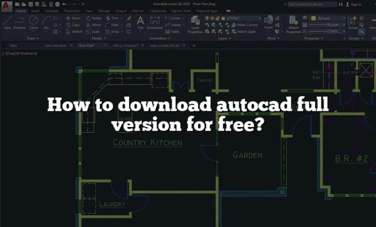 How to download autocad full version for free?