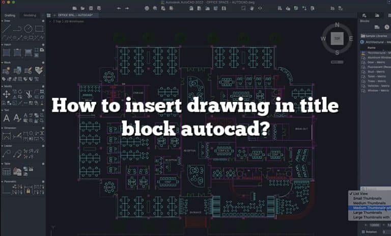 How To Insert Drawing In Title Block Autocad Answer 2022 how-to-insert-drawing-in-title-block-autocad-answer-2022