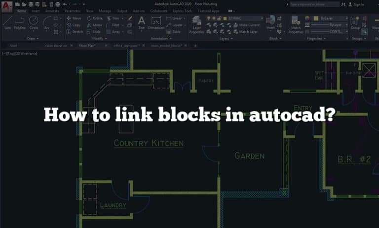 How To Link Blocks In Autocad how-to-link-blocks-in-autocad