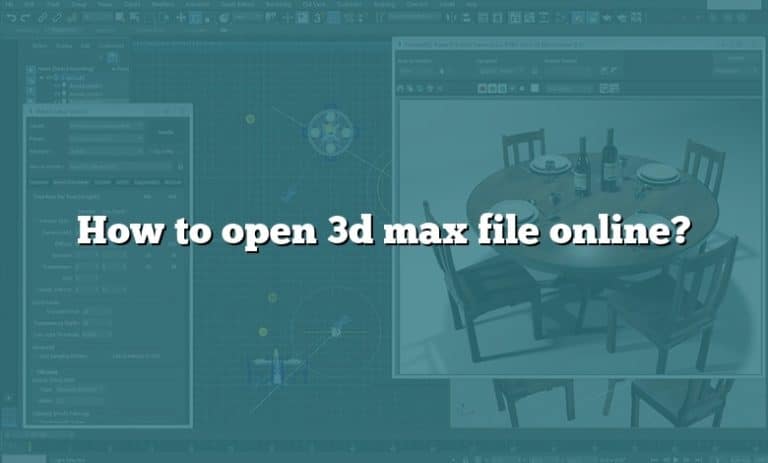 How to open 3d max file online?
