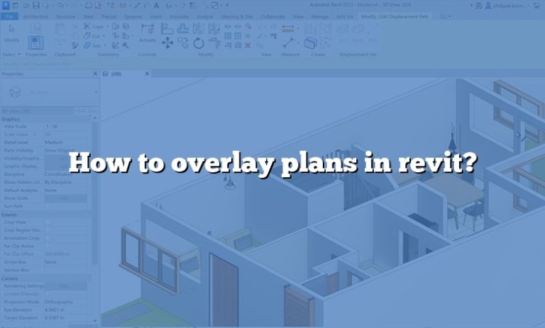 How to overlay plans in revit?