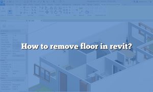 How to remove floor in revit?