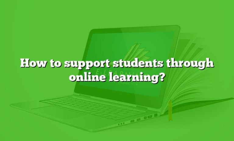 How to support students through online learning?