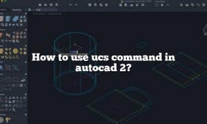 How to use ucs command in autocad 2?