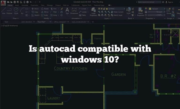 Is autocad compatible with windows 10?