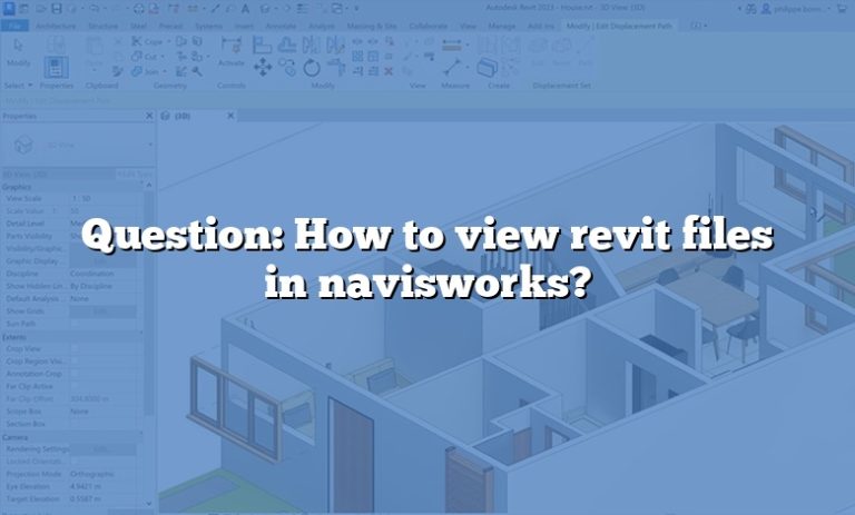 Question: How to view revit files in navisworks?