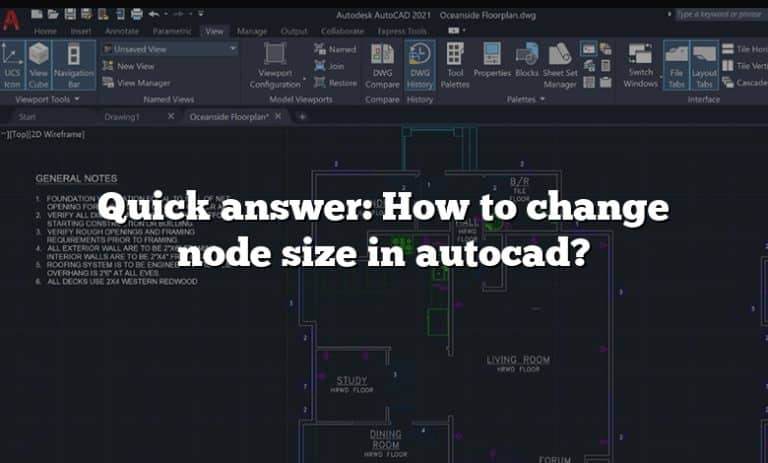 Quick answer: How to change node size in autocad?