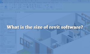 What is the size of revit software?