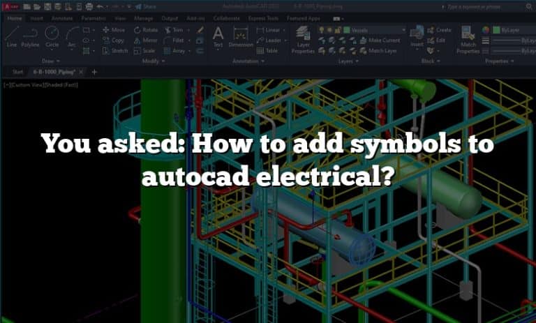You asked: How to add symbols to autocad electrical?