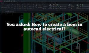 You asked: How to create a bom in autocad electrical?