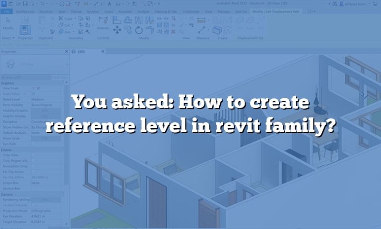You asked: How to create reference level in revit family?