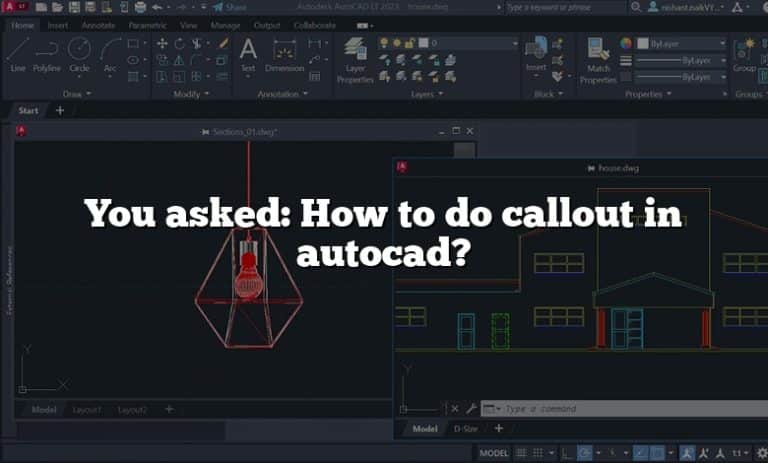 You asked: How to do callout in autocad?