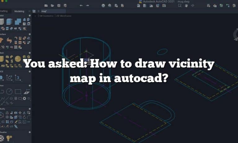 You asked: How to draw vicinity map in autocad?