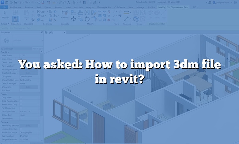 You asked: How to import 3dm file in revit?